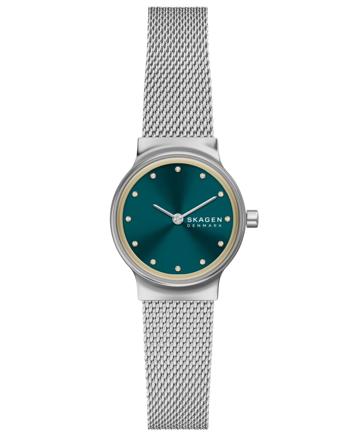 Click here for Skagen Womens Freja Lille Quartz Two-Hand Silver S... prices