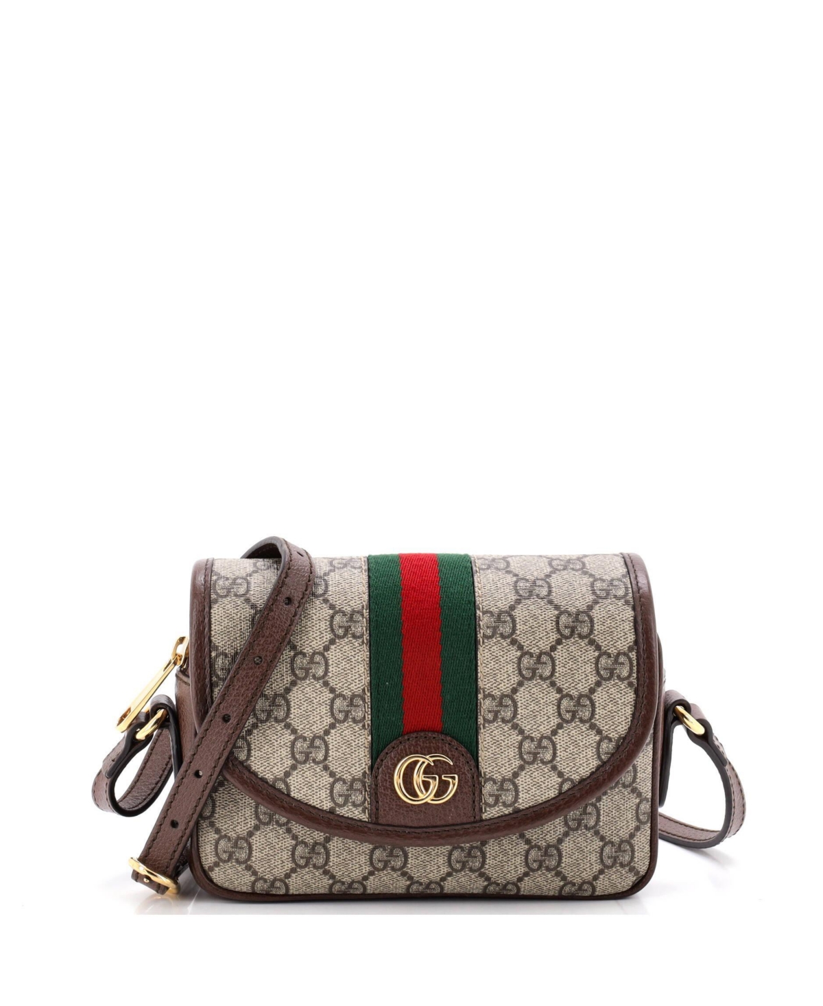 Click here for Pre-Owned Gucci Mini Ophidia Flap Shoulder Bag Gg... prices