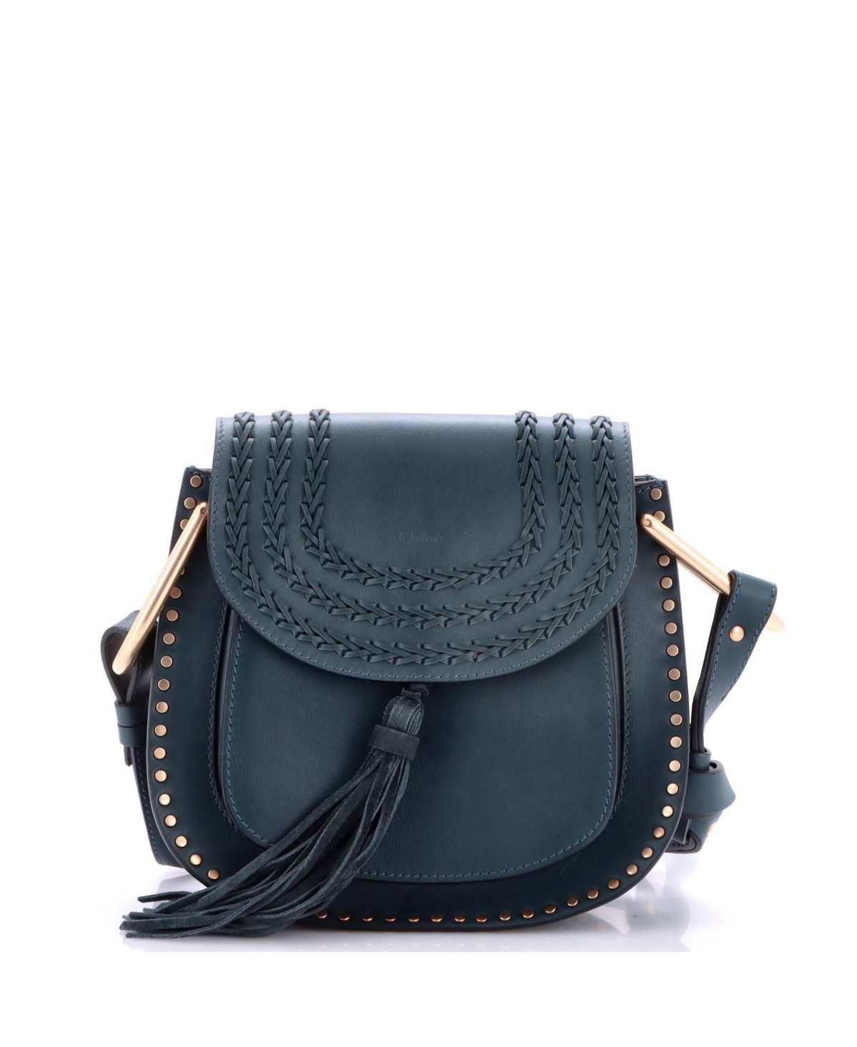 Click here for Pre-Owned Chloe Small Hudson Handbag Whipstitch Le... prices