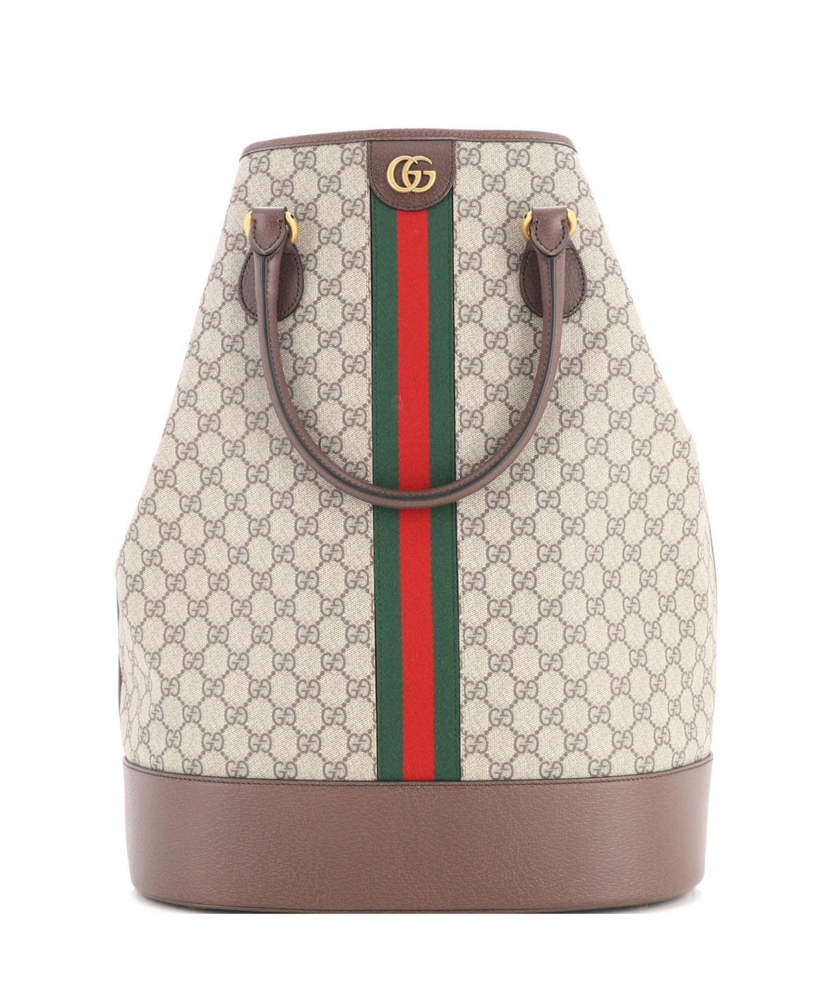 Click here for Pre-Owned Gucci Ophidia Duffle Tote Gg Coated Canv... prices