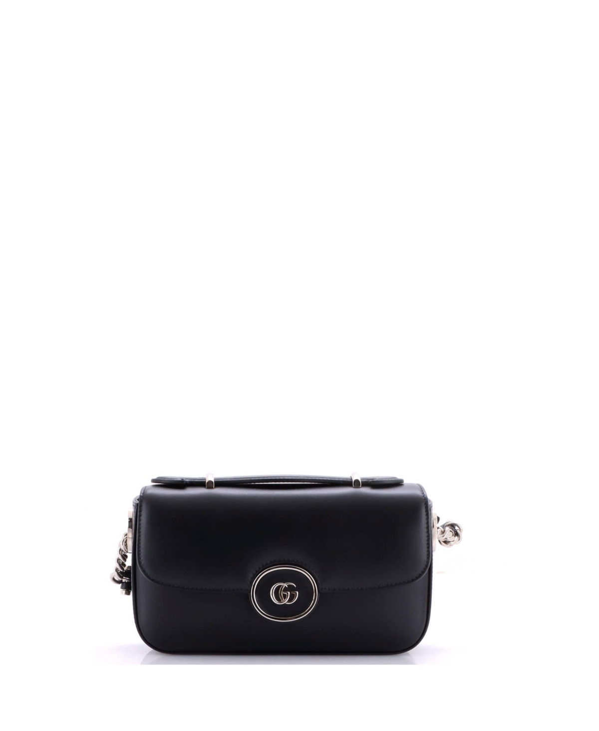 Click here for Pre-Owned Gucci Mini Petite Gg Flap Shoulder Bag L... prices