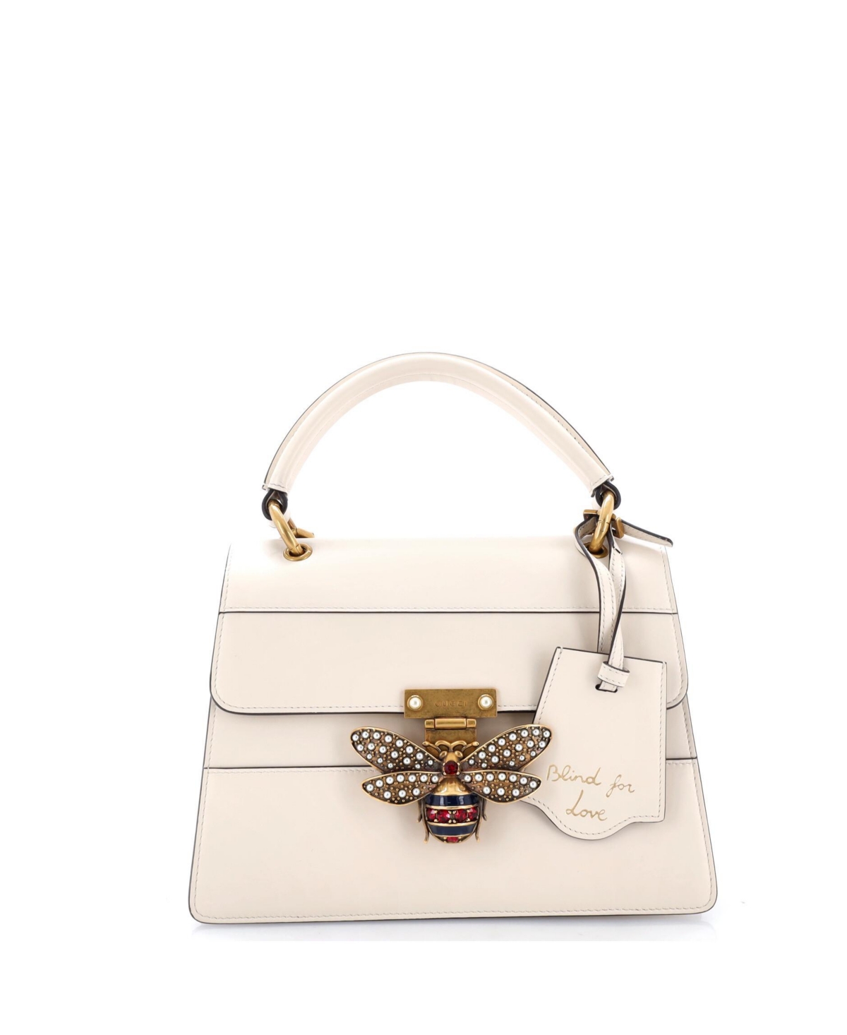 Click here for Pre-Owned Gucci Small Queen Margaret Top Handle Ba... prices
