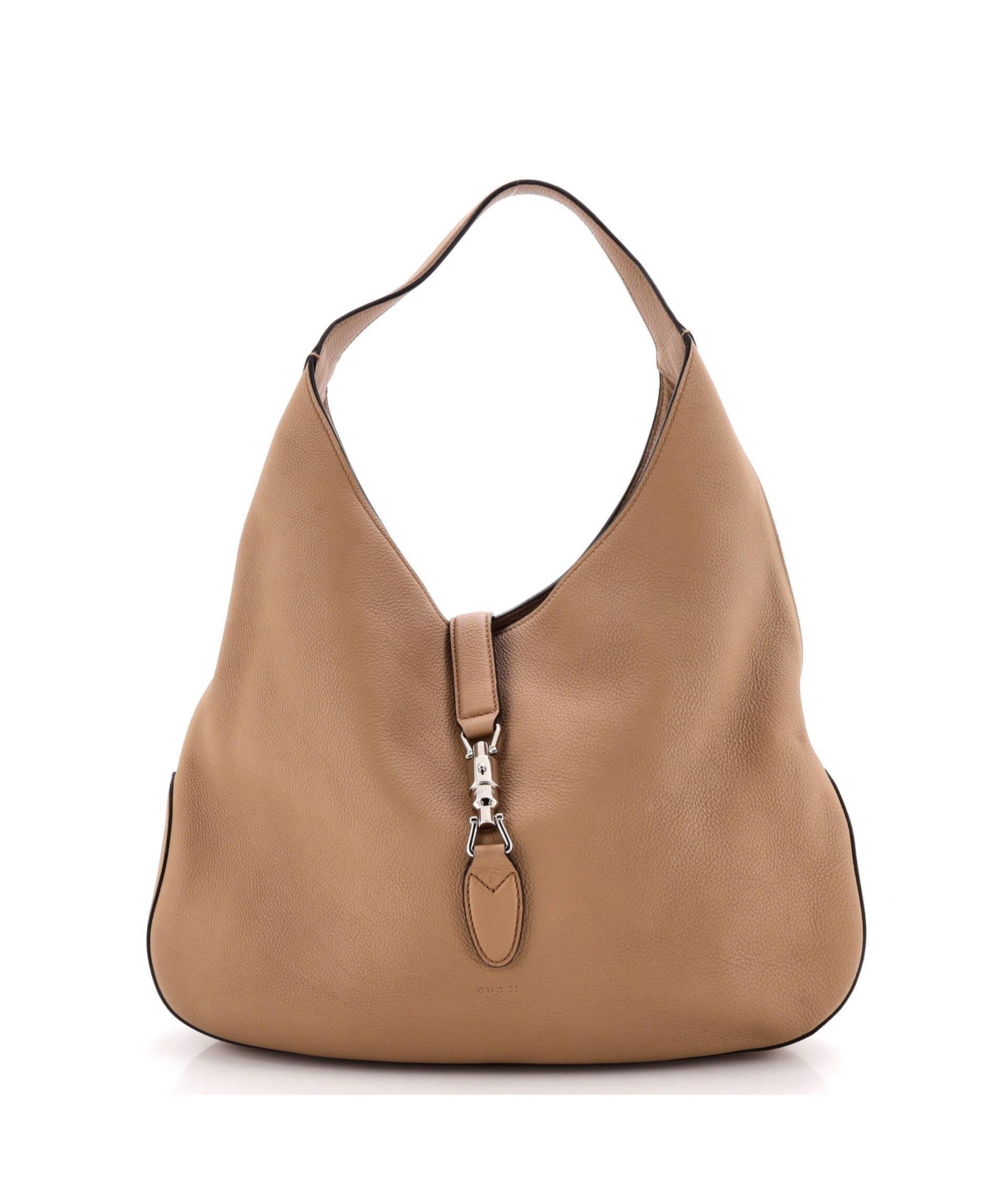 Click here for Pre-Owned Gucci Large Jackie Soft Hobo Leather - B... prices