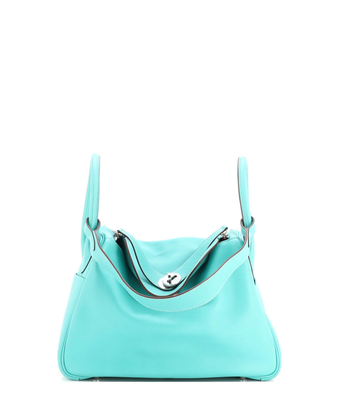 Click here for Pre-Owned Hermes 30 Lindy Bag Swift - Blue prices