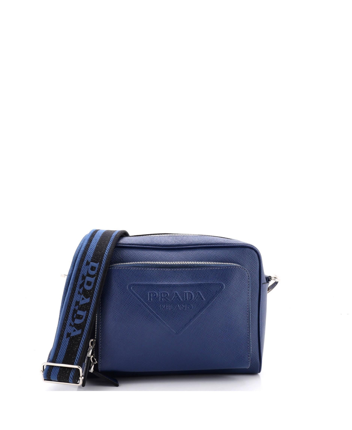 Click here for Pre-Owned Prada Small Triangle Logo Messenger Bag... prices