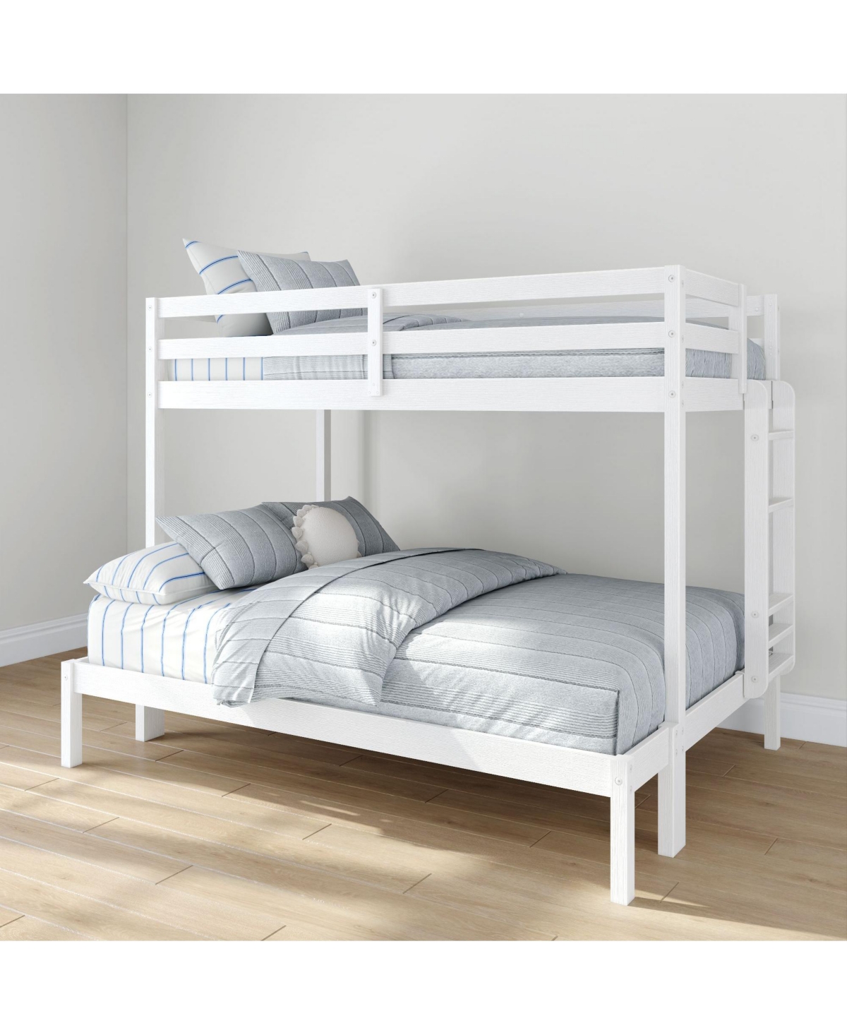 Click here for Grain & Grove Bear Plywood Bunk Bed - White prices