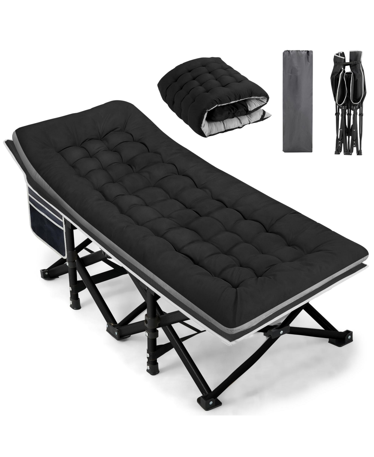 Click here for Aofar 28 Portable Folding Camping Bed Heavy Duty T... prices