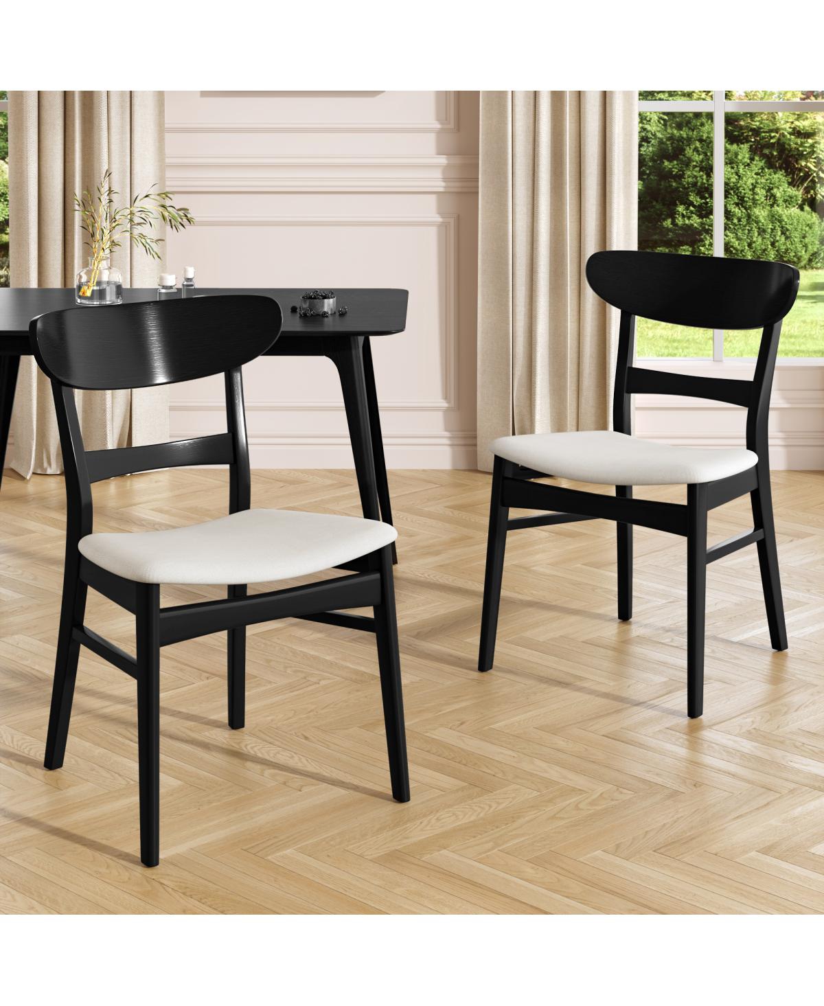 Click here for Streamdale Furniture 2 Upholstered Dining Chairs.... prices