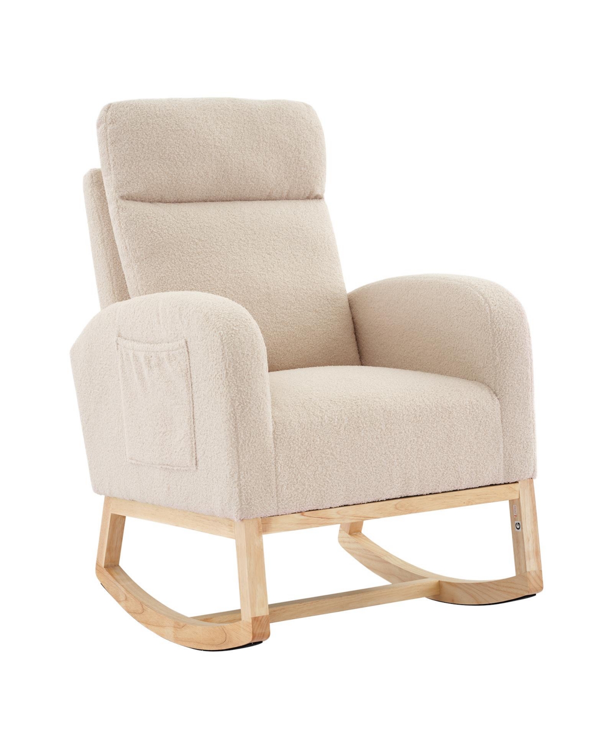 Click here for homfan Modern Hospitality Rocking Chair – Teddy Up... prices