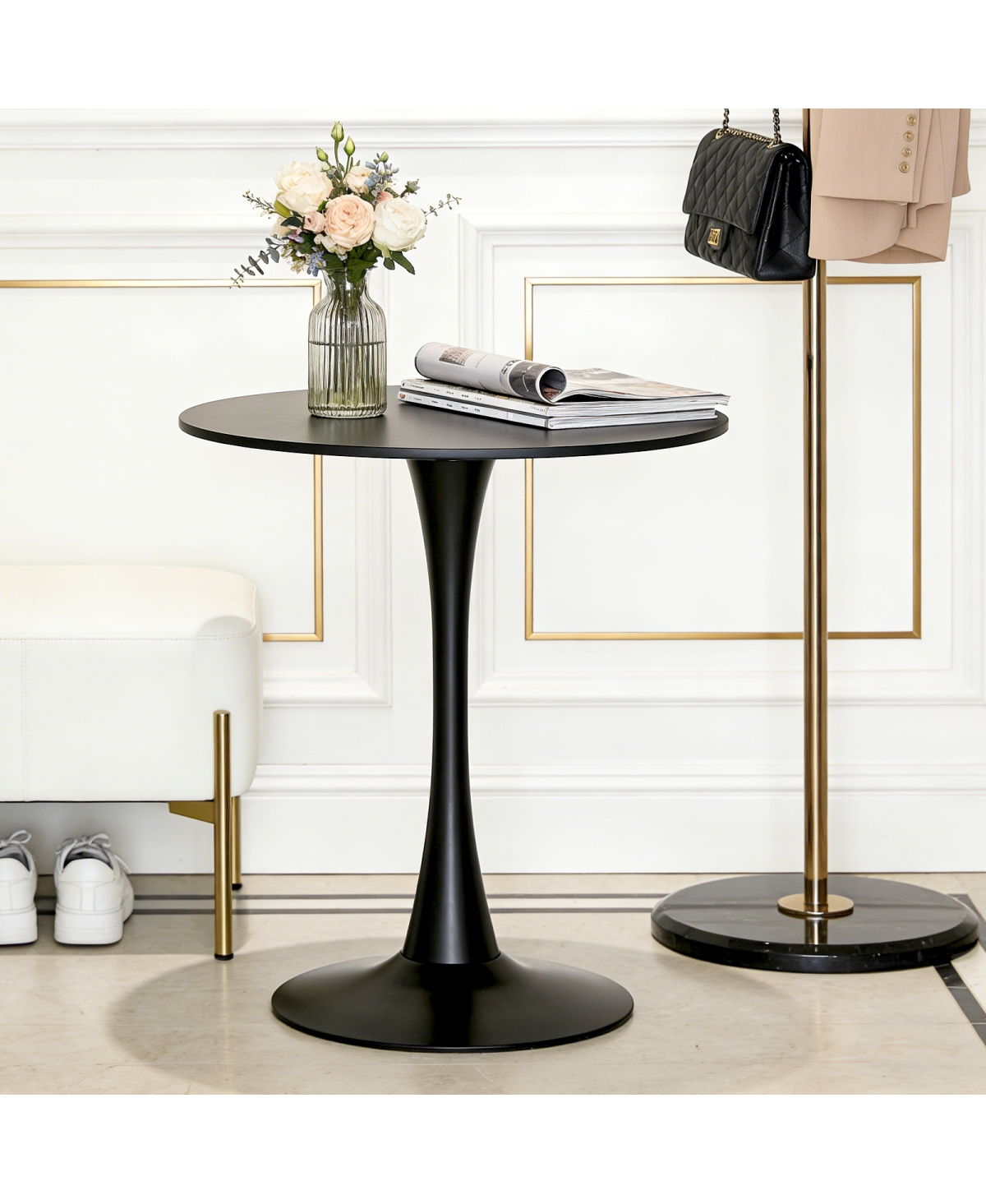 Click here for Streamdale Furniture 31.5-inch Modern Round Mdf Di... prices