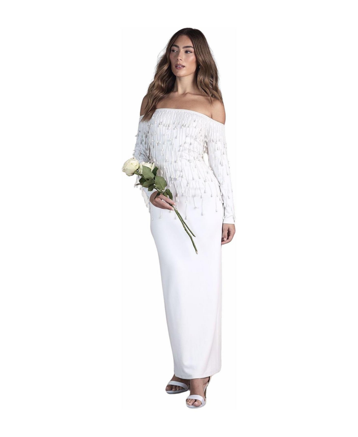 Click here for Coast Womens Long Sleeve Bardot Pencil Maxi Dress... prices