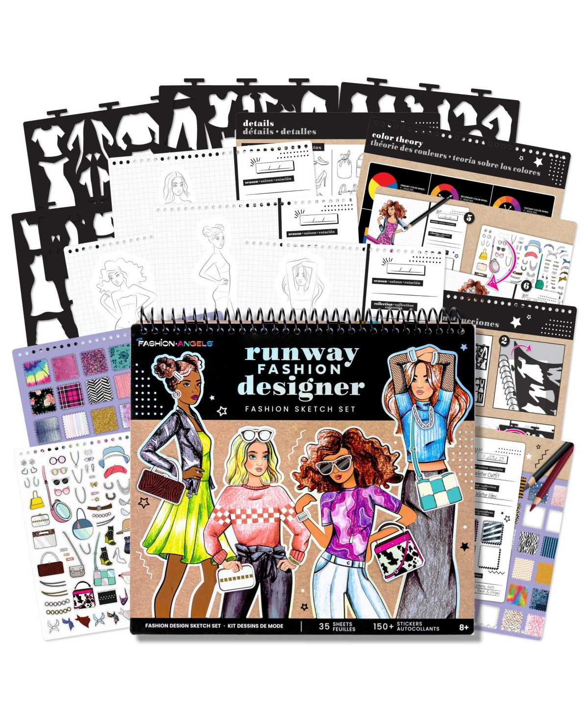 Click here for Fashion Angels Design: Sketch Set - Runway Fashion... prices