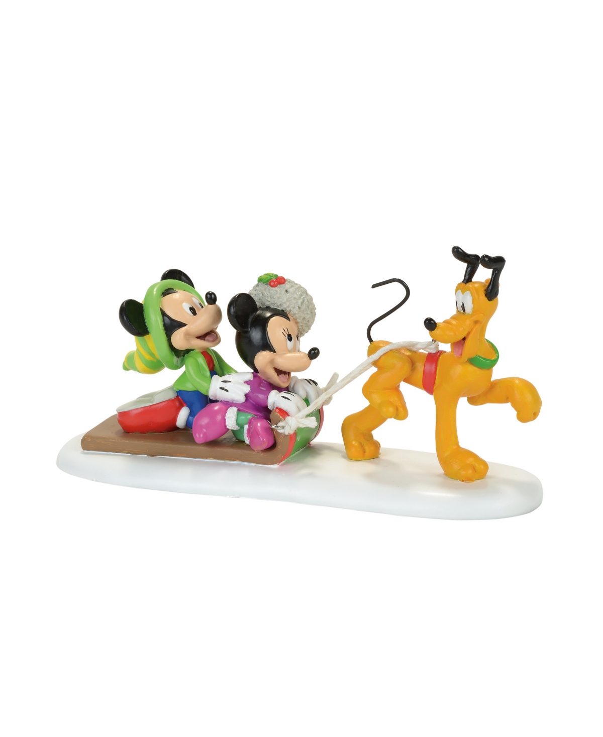 Click here for Department 56 Mickeys Christmas Village Plutos Tob... prices