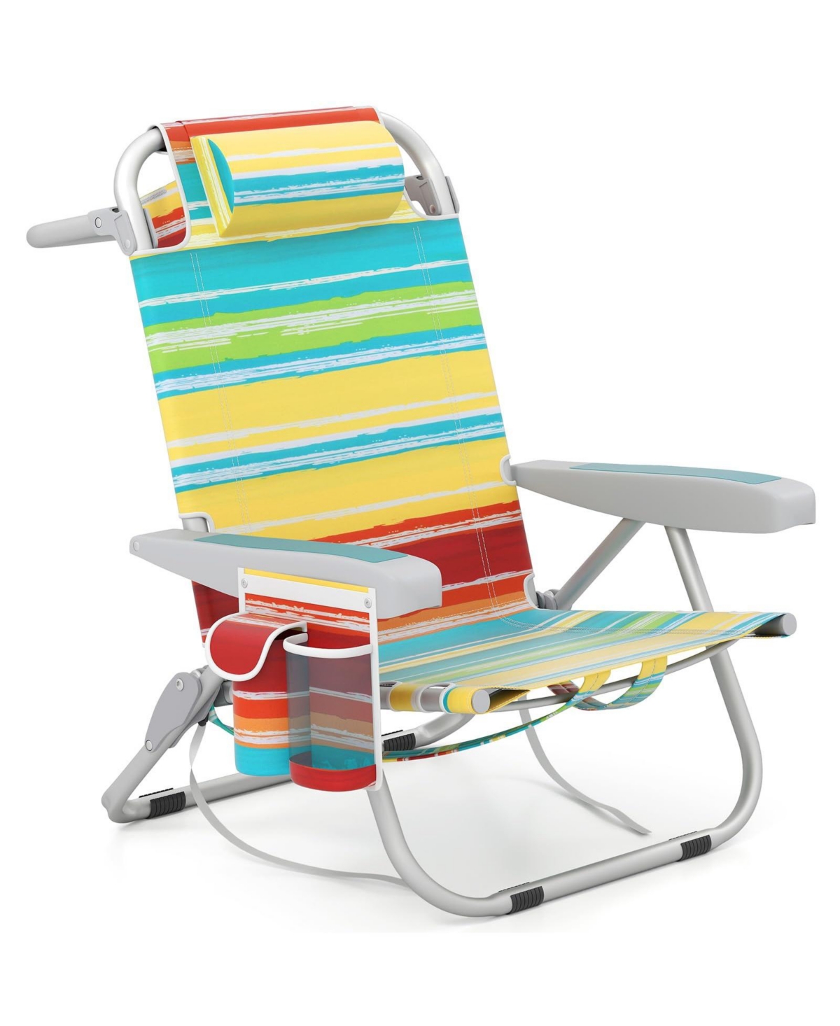 Click here for Aofar Beach Chair Folding Lounge Aluminum Camping... prices
