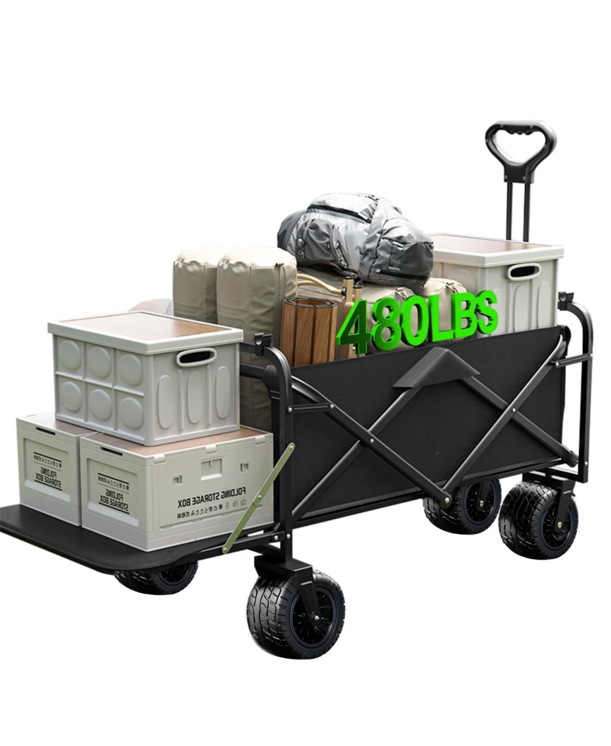 Click here for Gnuadz Collapsible Wagon Cart Foldable Tailgate He... prices