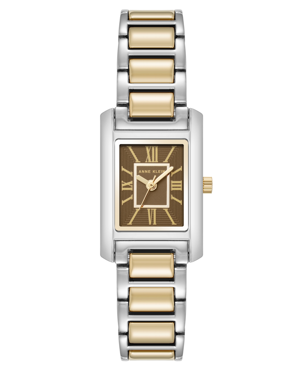 Click here for Anne Klein Womens Quartz Rectangle Two-Tone Alloy... prices