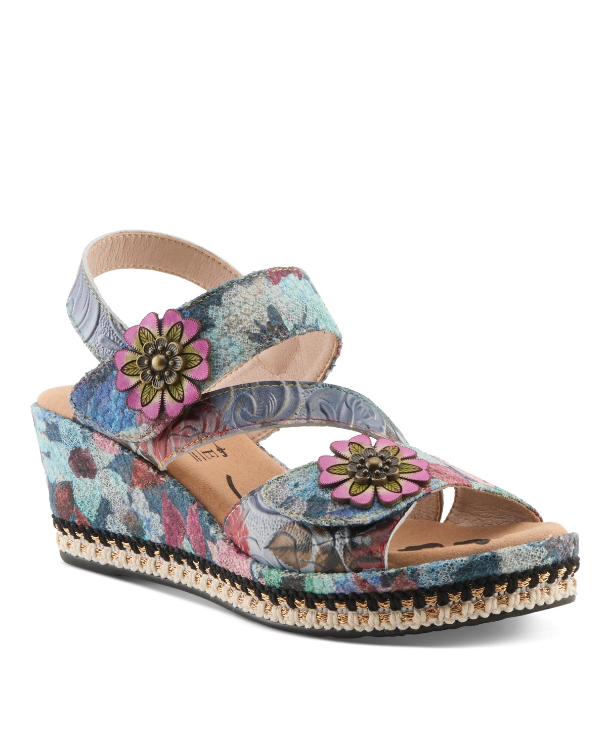 Click here for LArtiste Womens Spring Step Blissful - Navy multi prices