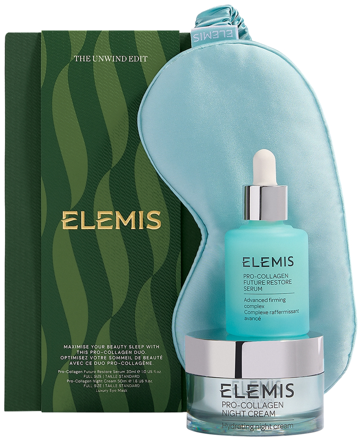Click here for Elemis 3-Piece Pro-Collagen The Unwind Edit Serum... prices