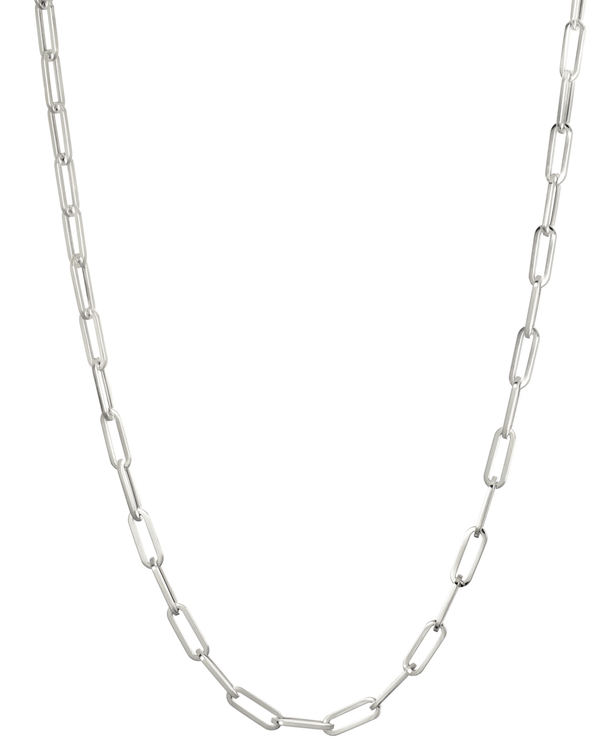 Click here for Italian Gold Paperclip Chain 20 Necklace in 10k Wh... prices