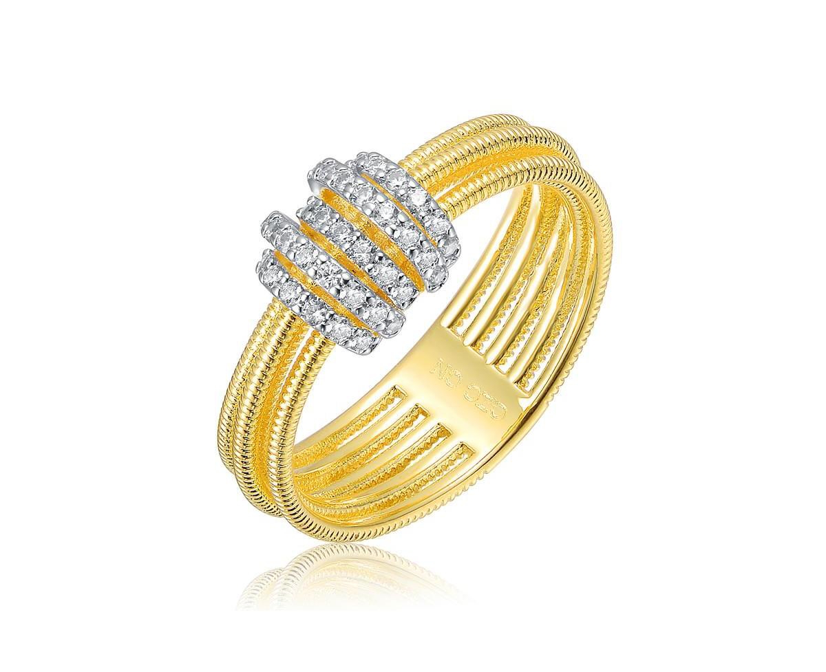 Click here for Rachel Glauber Radiant 14K Gold Plated Mesh Brilli... prices