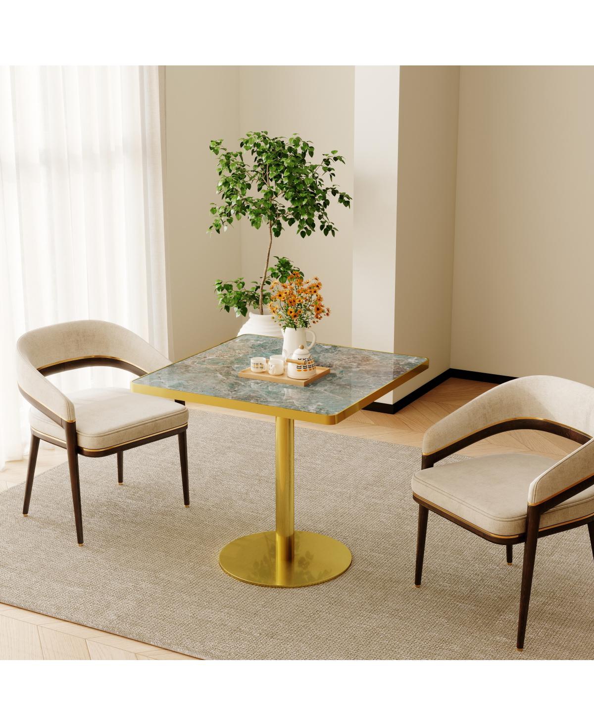 Click here for Streamdale Furniture Square Modern Dining Table -... prices