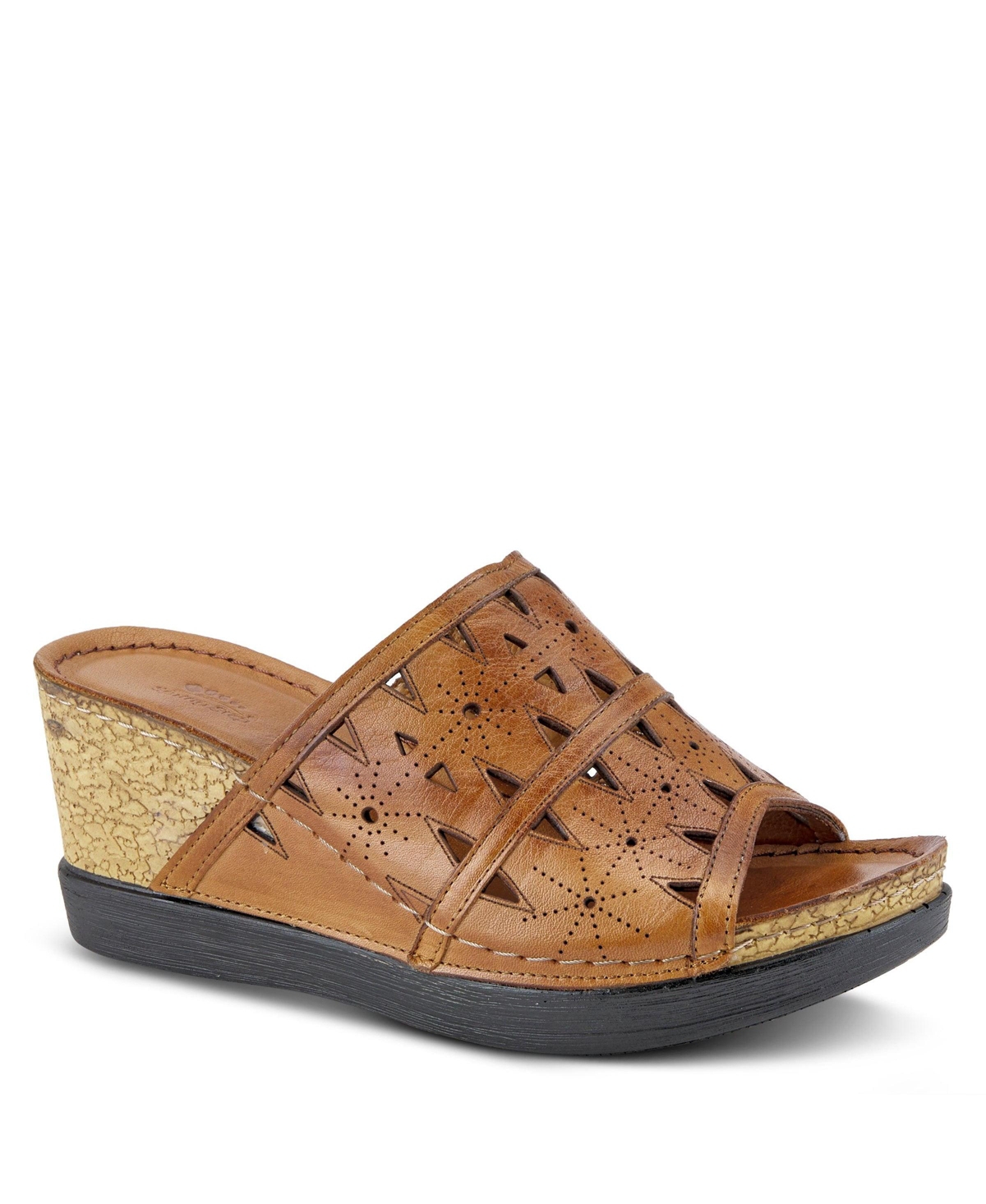 Click here for Spring Step Womens Fusawedge Slip-On Sandal with C... prices