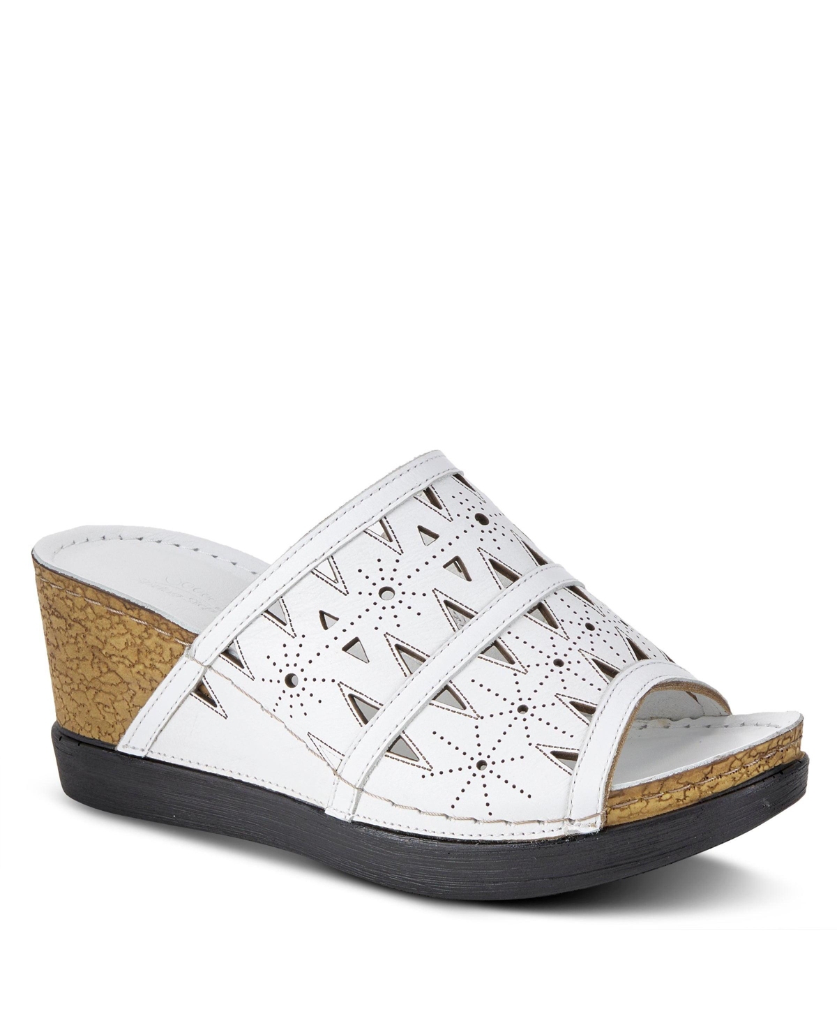 Click here for Spring Step Womens Fusawedge Slip-On Sandal with C... prices