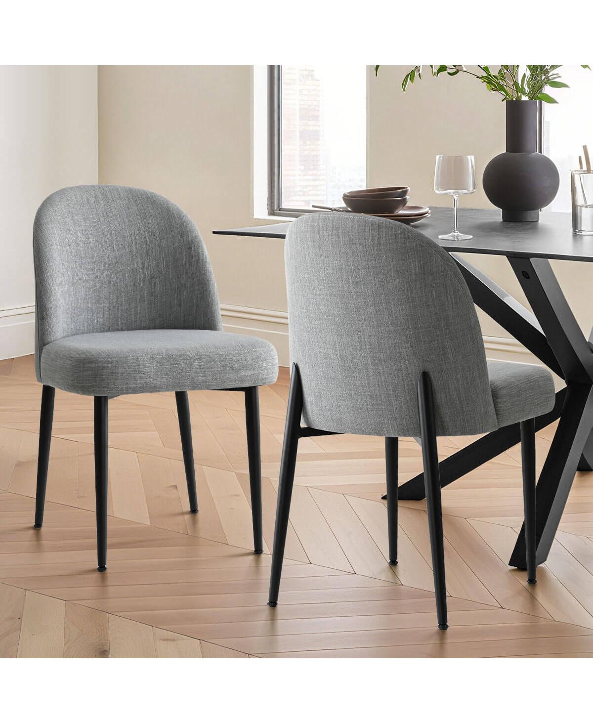 Click here for Maison Boucle Modern Upholstered Dining Chair  Kit... prices
