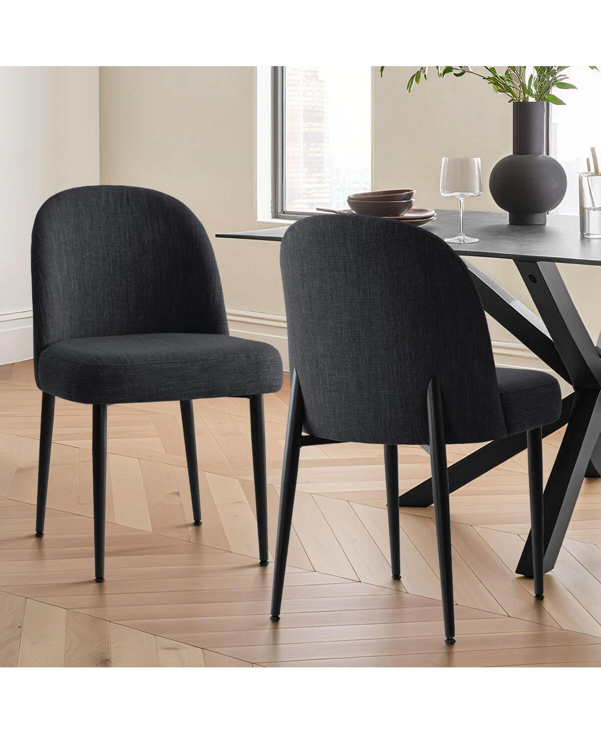 Click here for Maison Boucle Modern Upholstered Dining Chair  Kit... prices