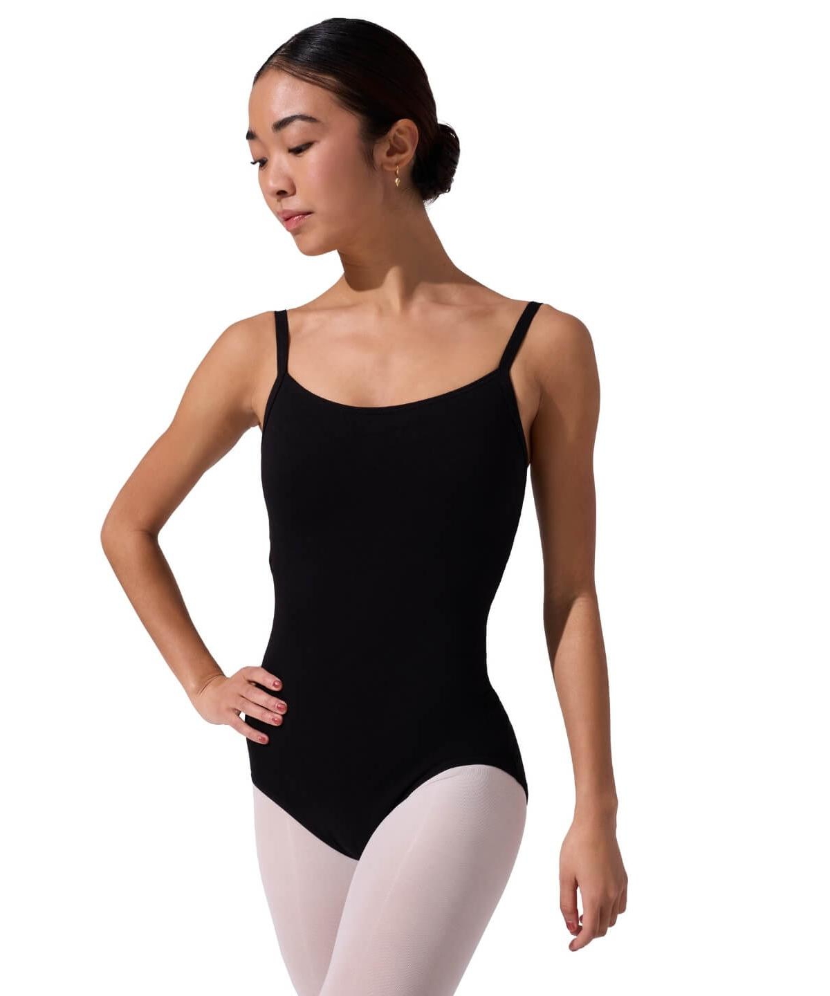 Click here for Capezio Womens Camisole Leotard w/ BraTek - Black prices