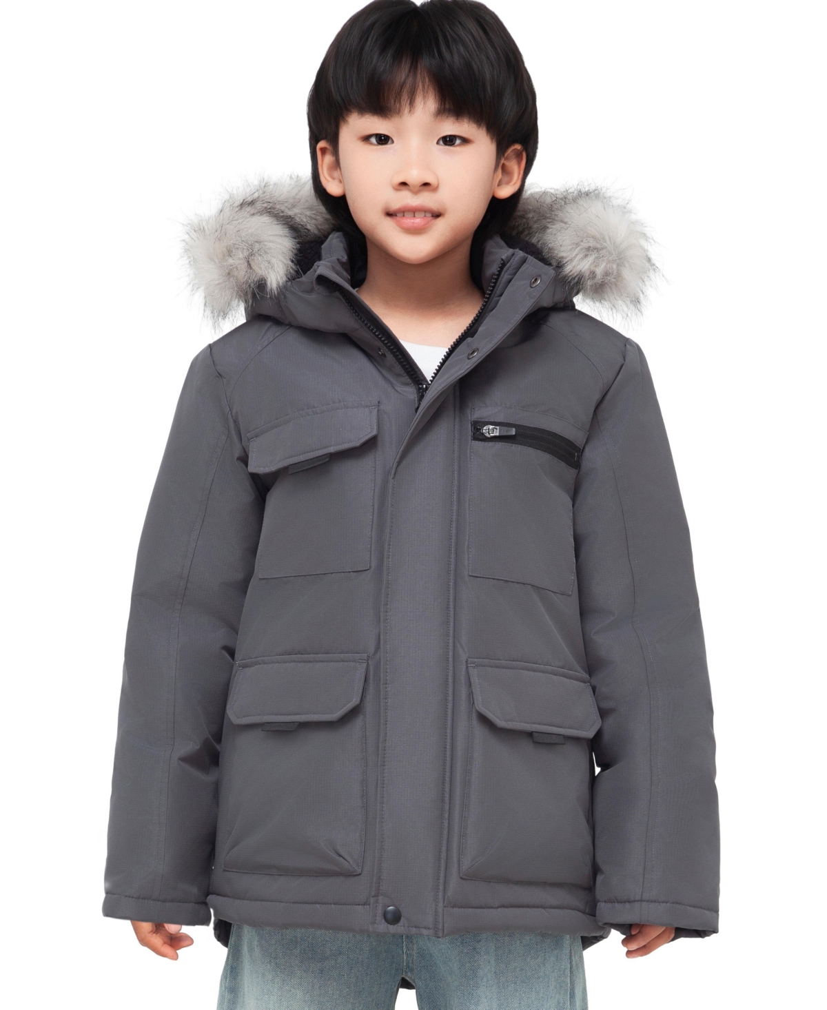 Click here for Rokka&Rolla Little and Big Boys Parka Jacket with... prices