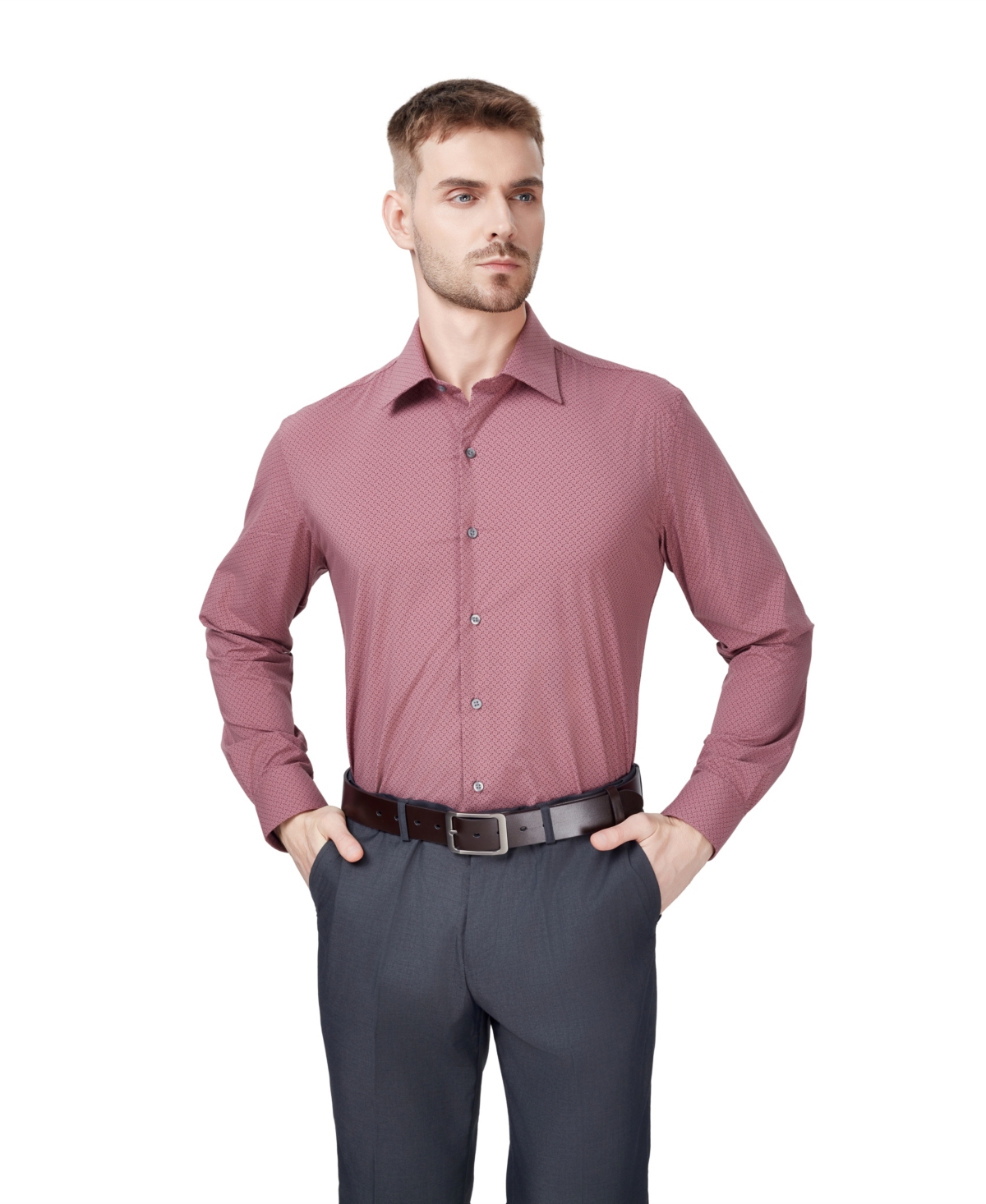 Click here for Alfani Mens Regular Fit Micro Dot Dress Shirt  Mac... prices