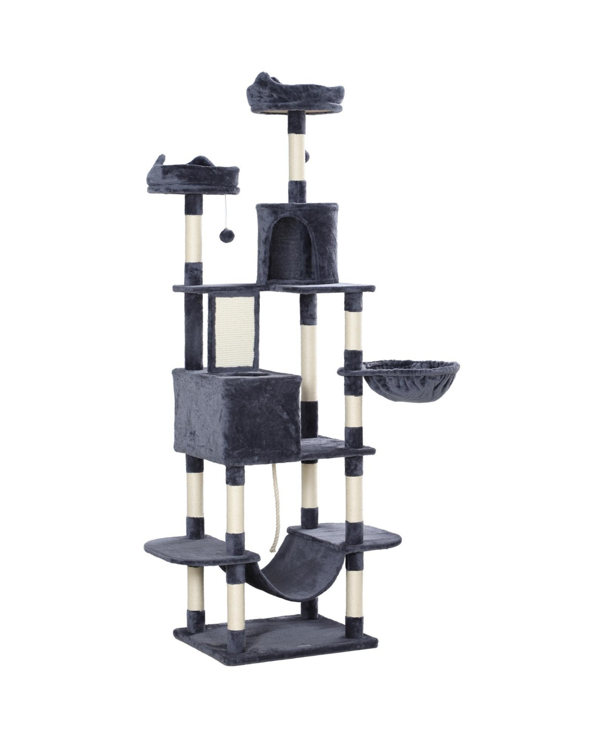 Click here for Ruie 81 Inch Cat Tree Tower with Condos Beds Hammo... prices