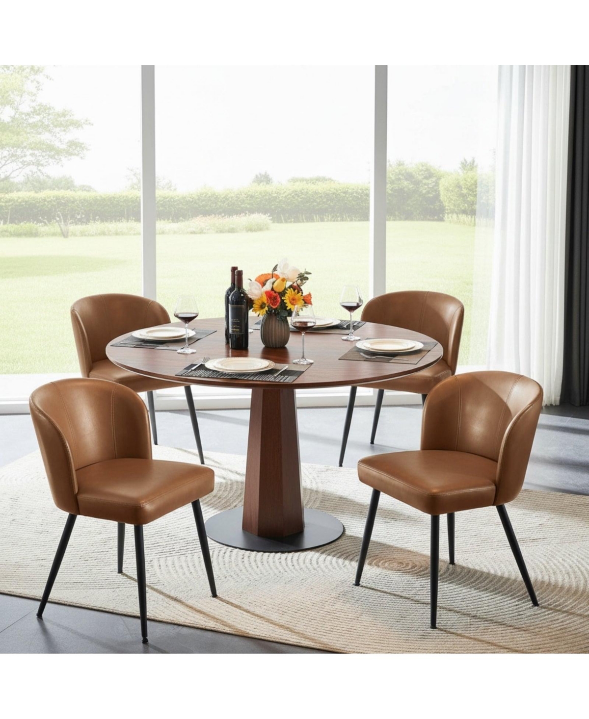 Click here for Sailvan Dining Chairs Upholstered Kitchen Chairs w... prices