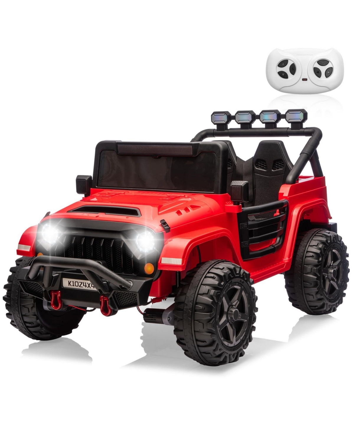 Click here for homfan 24V 2-Seater Electric Ride-On Truck with Re... prices