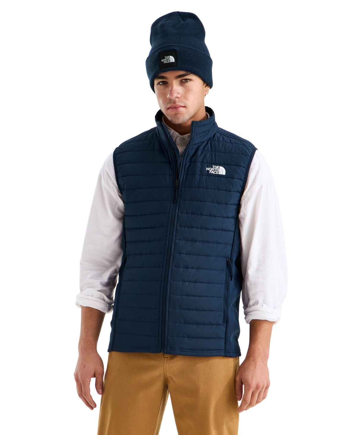 Click here for The North Face Mens Canyonlands Hybrid Slim-Fit Ve... prices