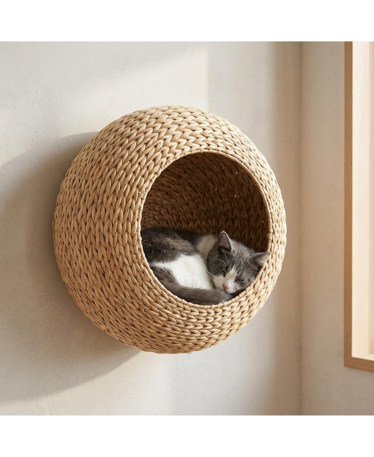 Click here for Ruie Wall Mounted Cat Condo with Washable Cushion... prices