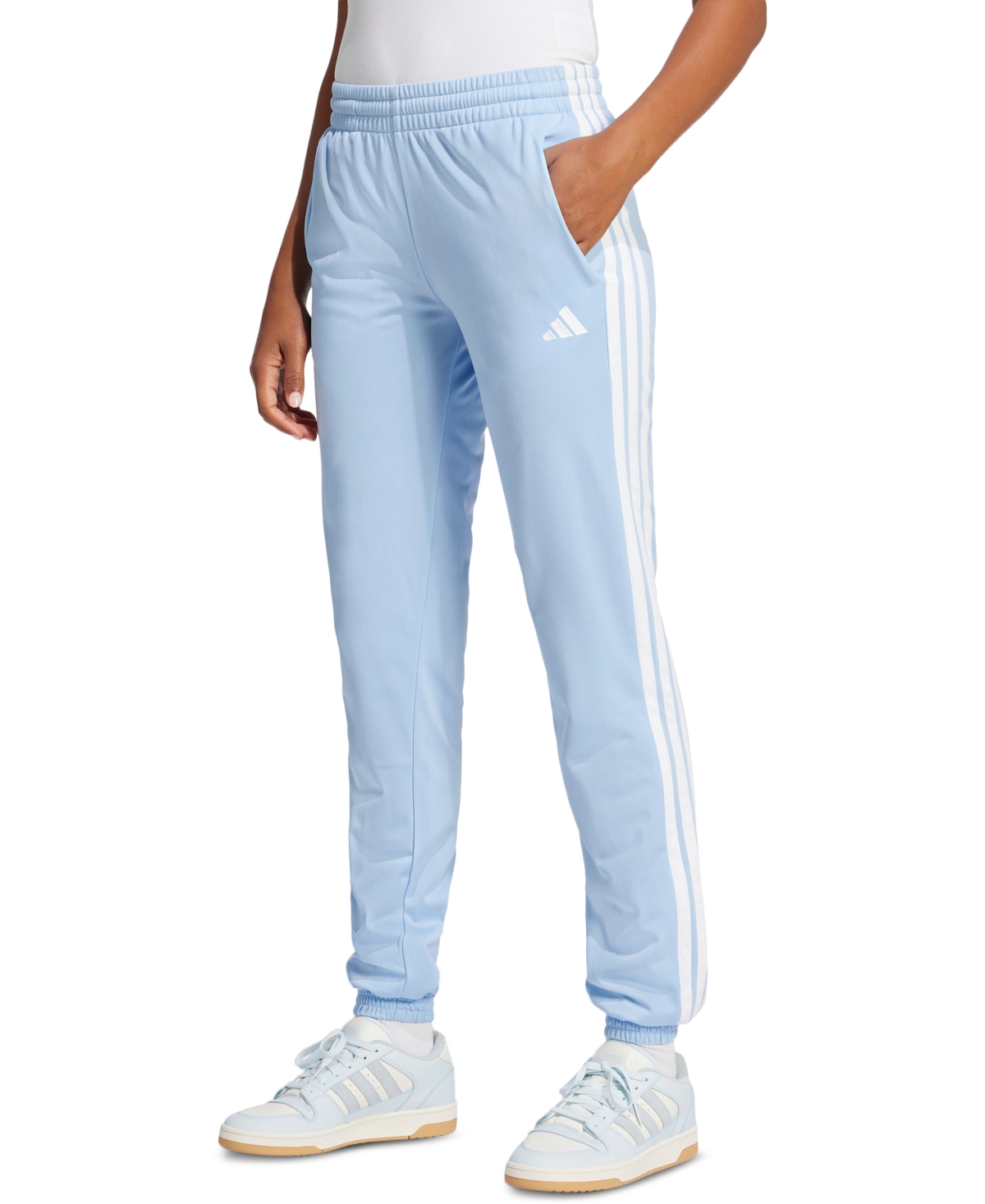 Click here for adidas Womens Tricot 3-Stripes Track Pants - Glow... prices