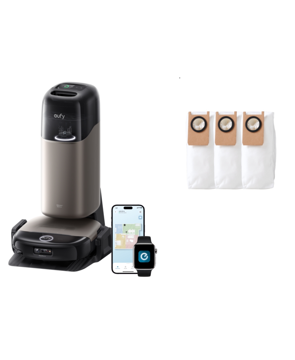 Click here for eufy Robot Vacuum and Mop Combo S2 Omni and Offici... prices