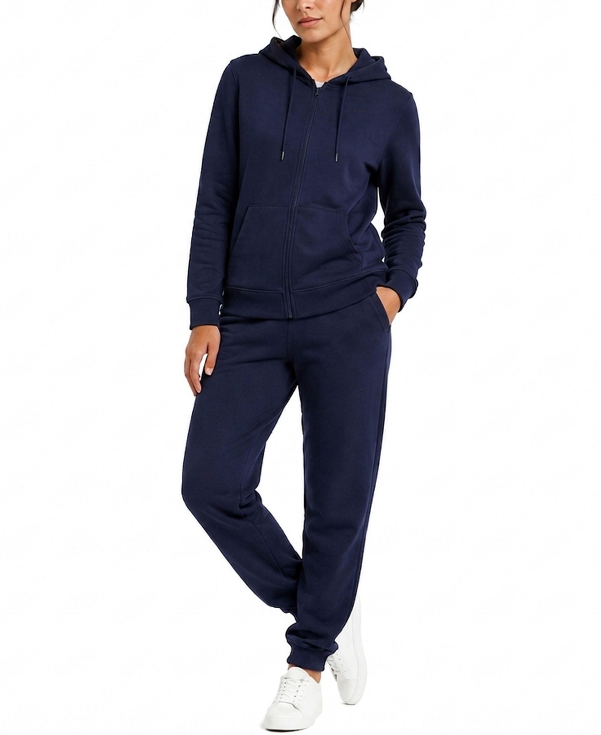 Click here for Blu Rock Womens Loose Fit French Terry Zip Up Hood... prices