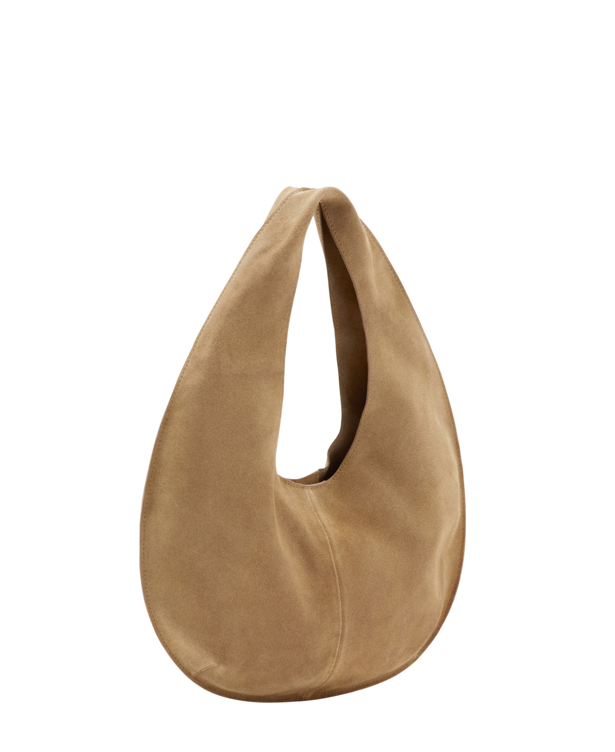 Click here for Mango Womens Small Split-Leather Bag - Medium Brow... prices