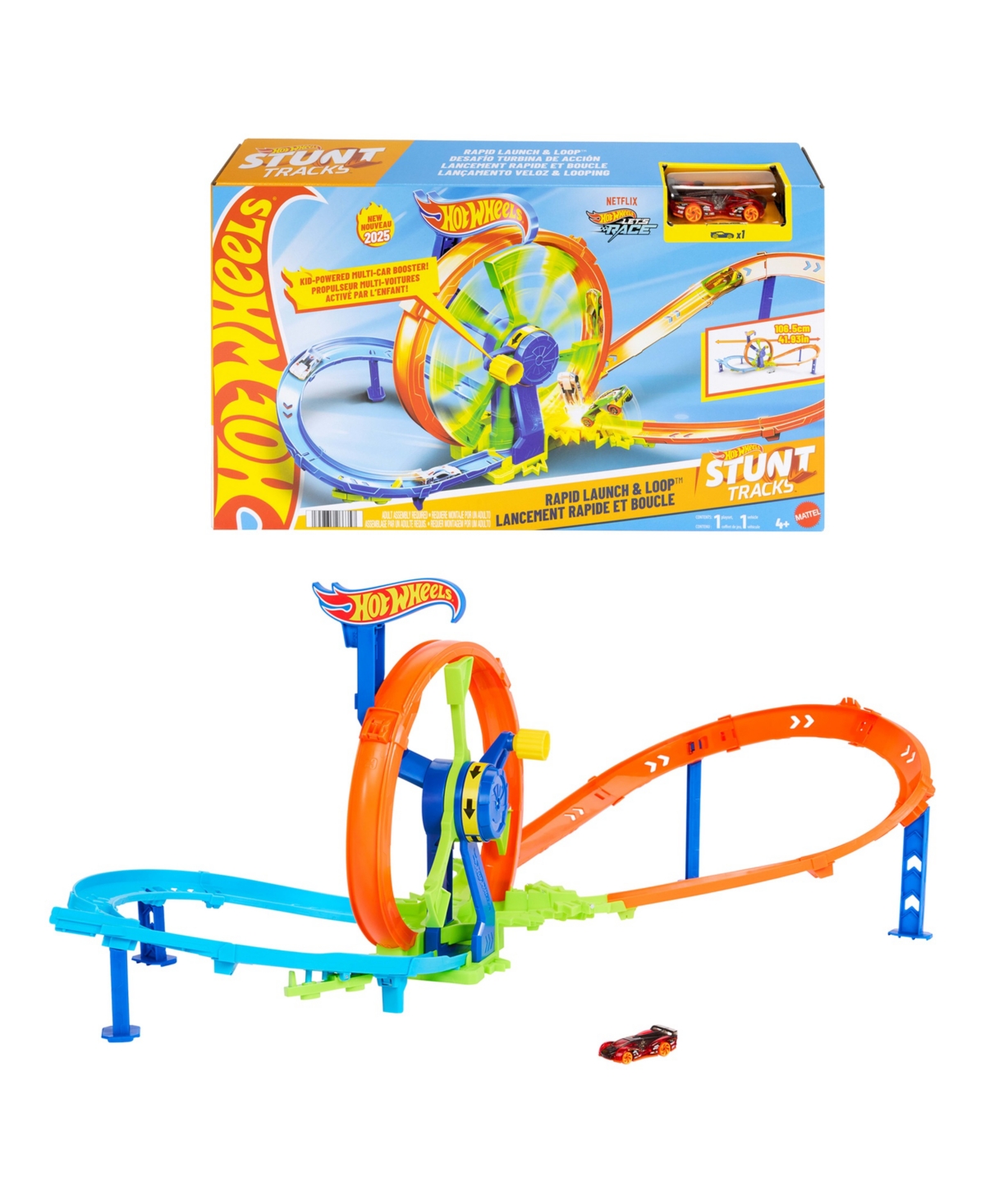 Click here for Hot Wheels 1:64 Scale Rapid Launch & Loop Crash &... prices