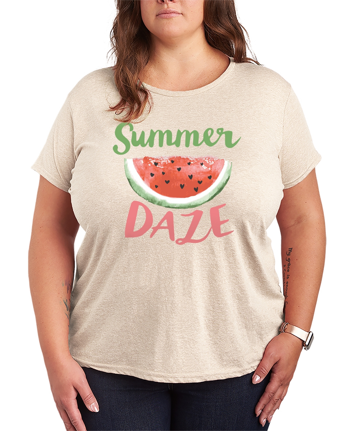 Click here for Hybrid Apparel Plus Size Short-Sleeve Graphic Wate... prices