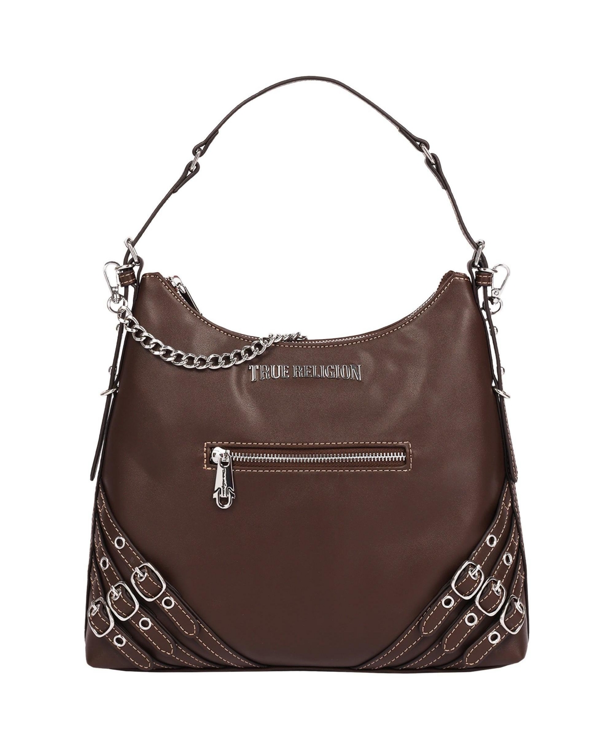 Click here for True Religion Womens Triple Straps Large Pu Hobo B... prices