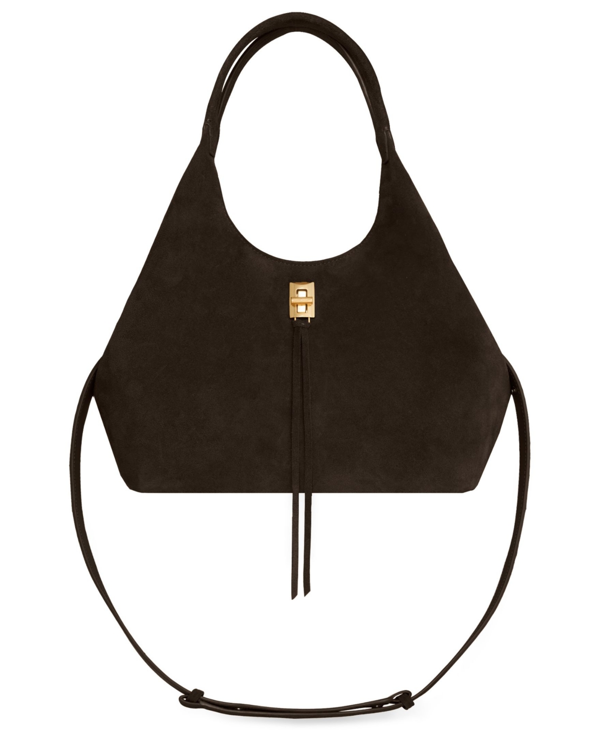 Click here for Rebecca Minkoff Darren Leather Medium Shoulder Han... prices