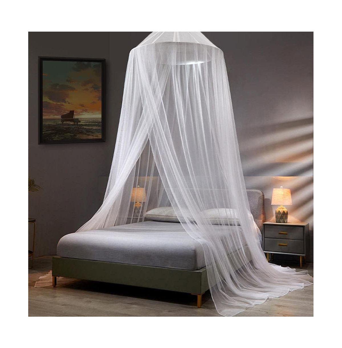 Click here for Kate Aurora Breathable White Mosquito Hanging Dome... prices