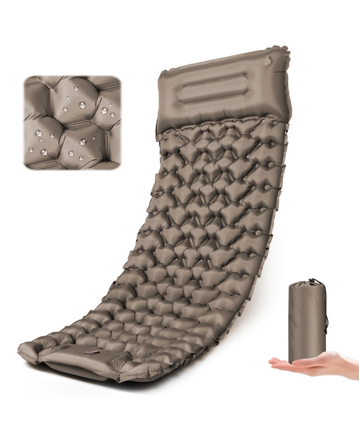 Click here for Piscifun Ultralight Camping Sleeping Pad With Buil... prices