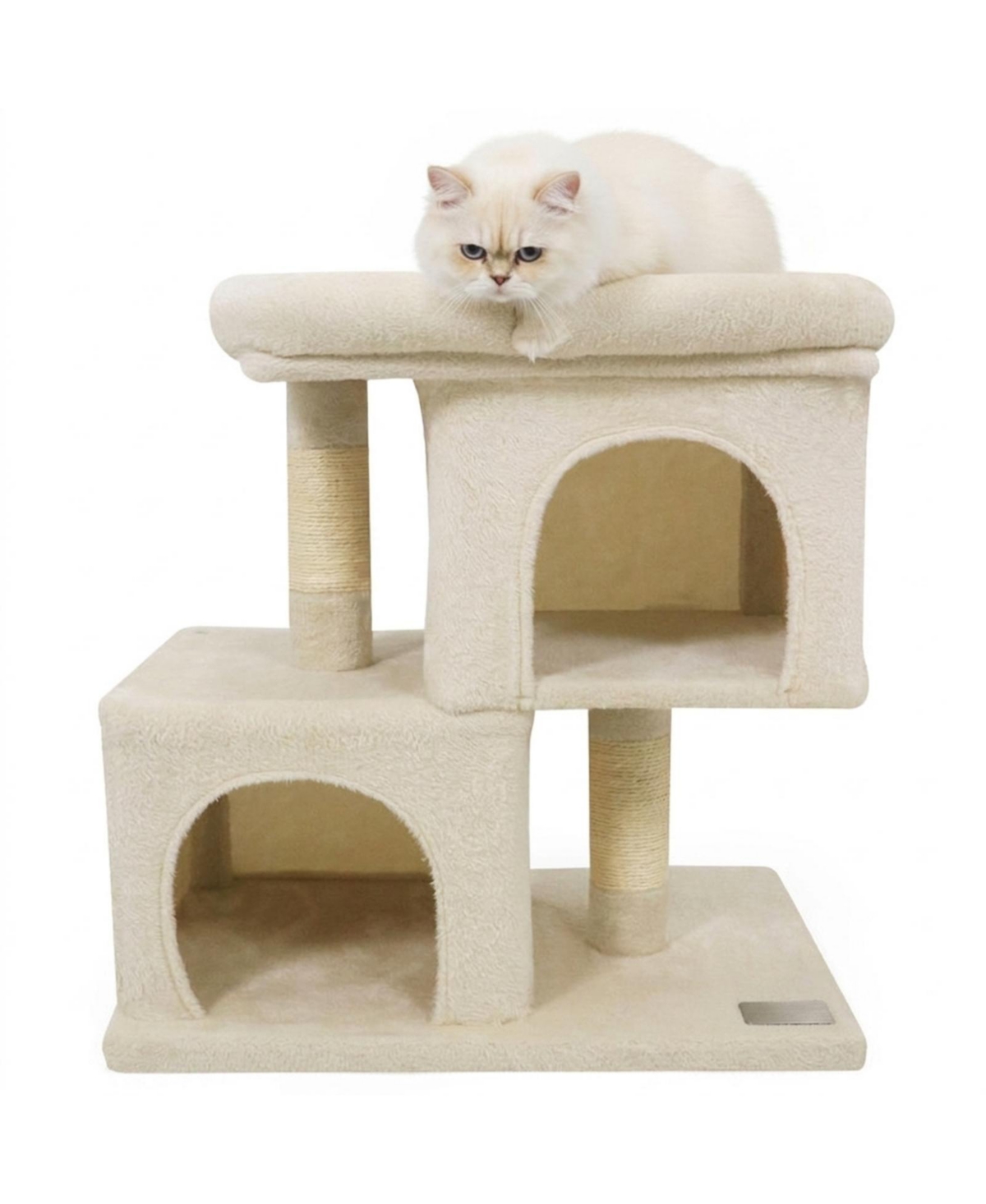 Click here for Hongge Space-Saving Modern Cat Tree with Upholster... prices