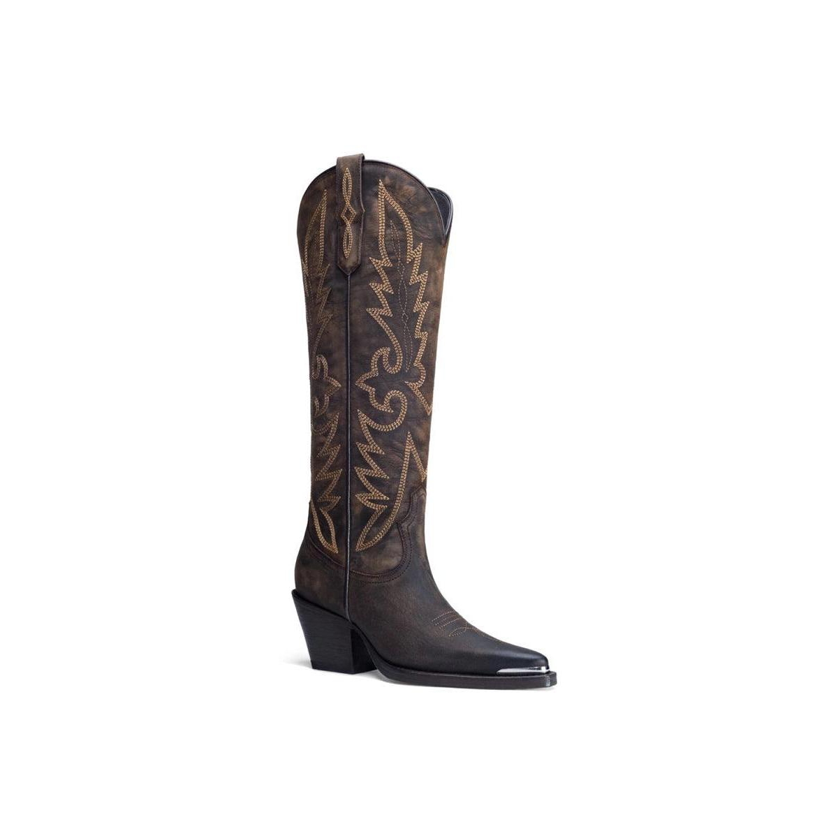 Click here for Western Fashion Leather Boots Gilia By Dante - Bro... prices