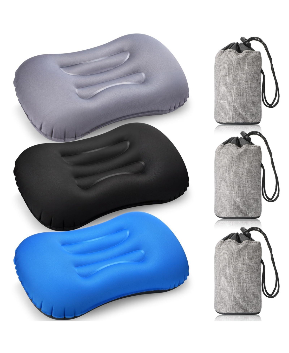 Click here for Piscifun 3 Pack Inflatable Camping Travel Neck Sup... prices